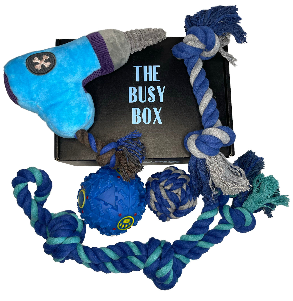 The Busy Box Blue – ComfortforCreatures