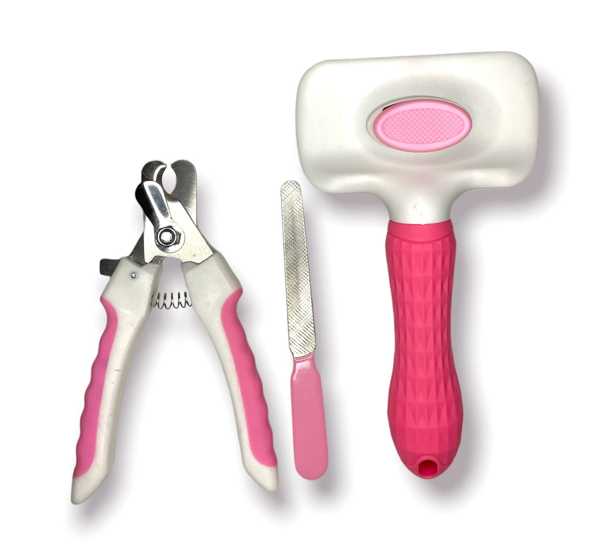 Grooming Kit Pink – ComfortforCreatures